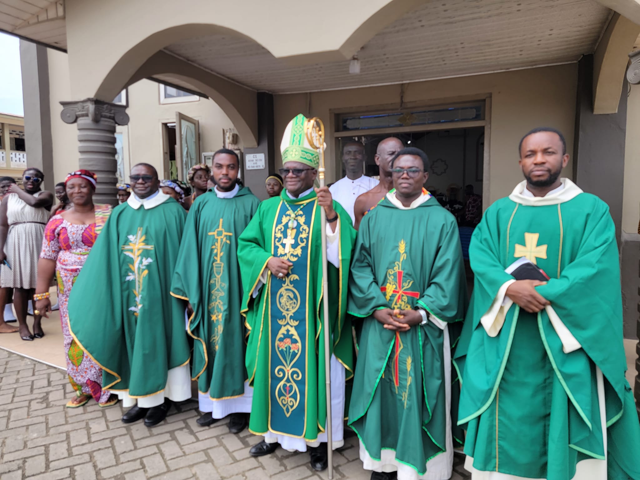 Bishop Attakruh Inspires Excellence at St. Anthony of Padua Catholic Basic School | Ghana ...